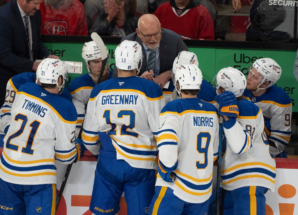 No practice. Plan for the best. That's the Ruff approach with Sabres ...