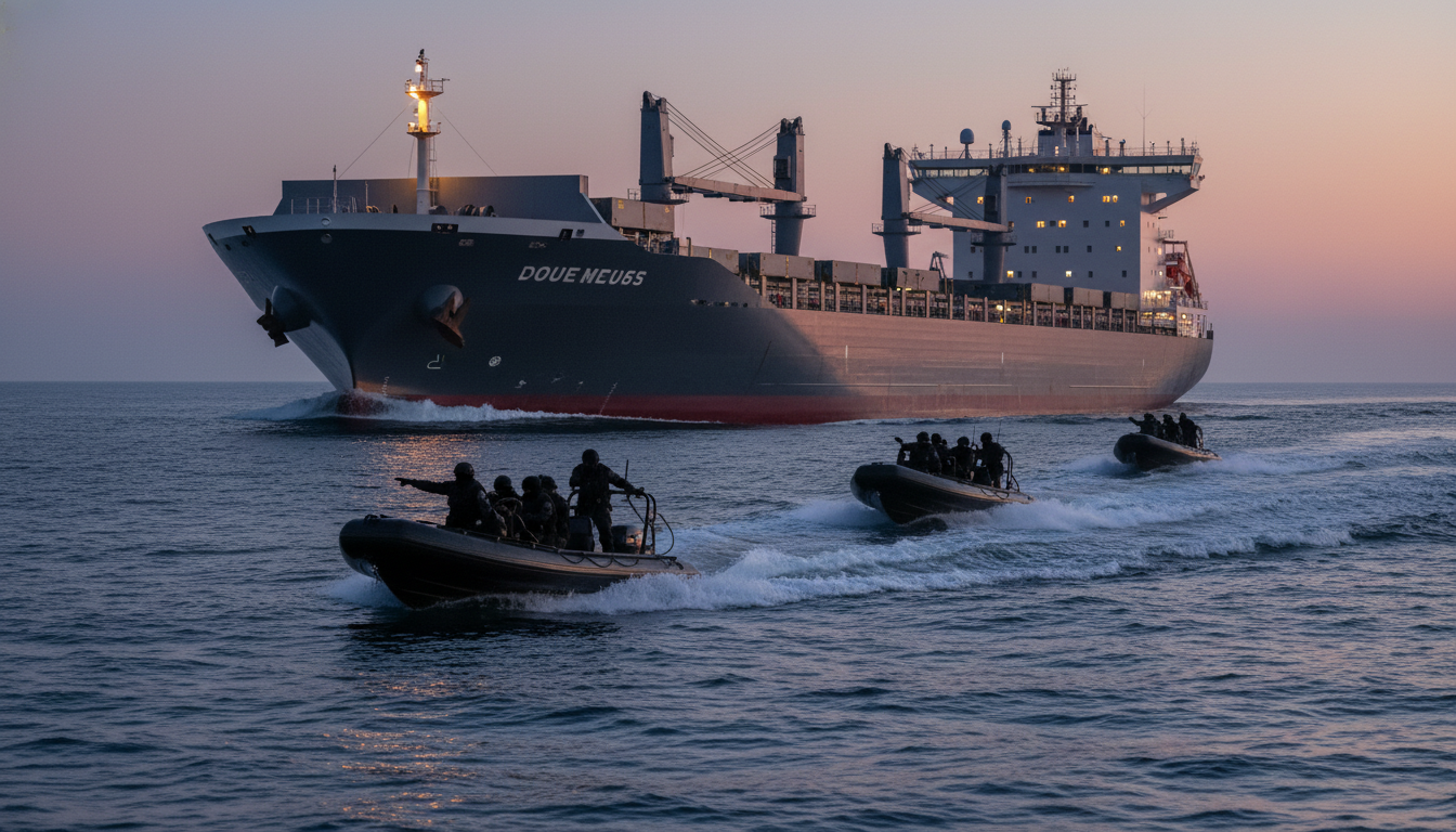 Tensions flare near Strait of Hormuz as a ship is seized and another is ...