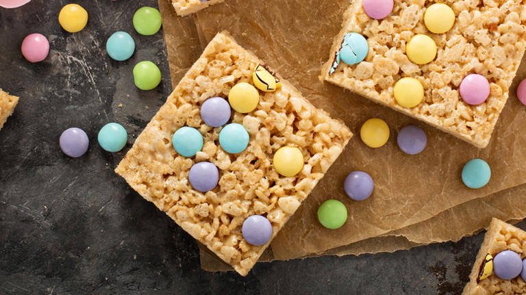 Homemade Rice Krispies treats become infinitely better with one extra step