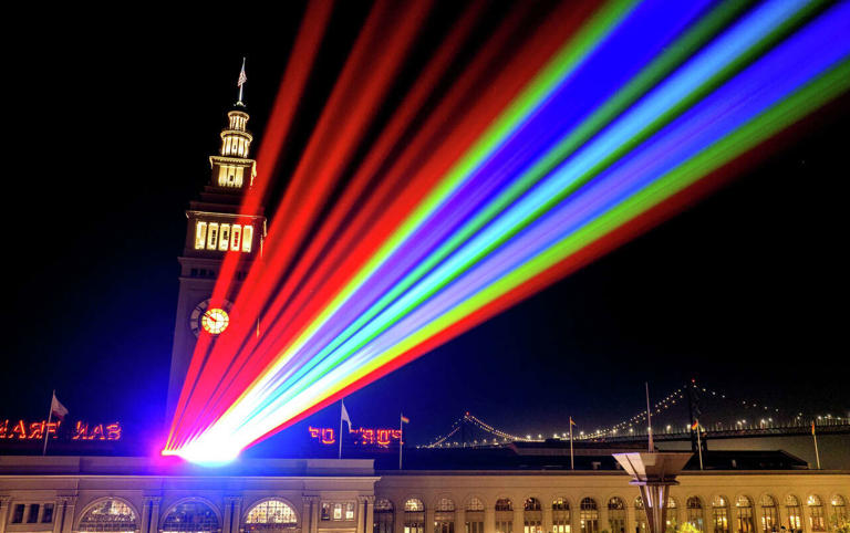 Strange lasers over San Francisco? Here's what's happening at the ...