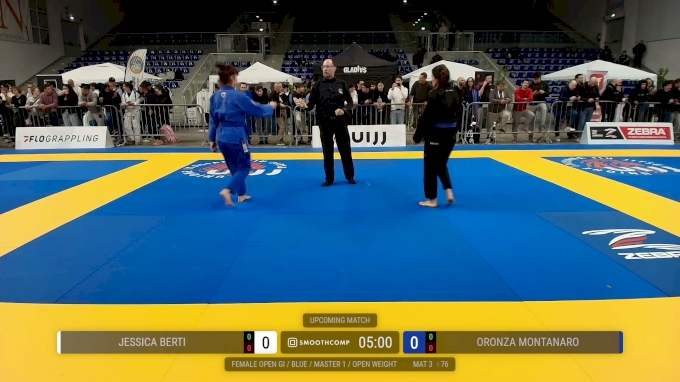 Oronza Montanaro vs Jessica Berti 2026 UIJJ Italian BJJ Open
