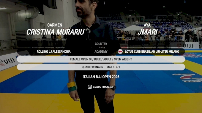 Noemi Serena Caccavo vs Maddalena Calzavara 2026 UIJJ Italian BJJ Open