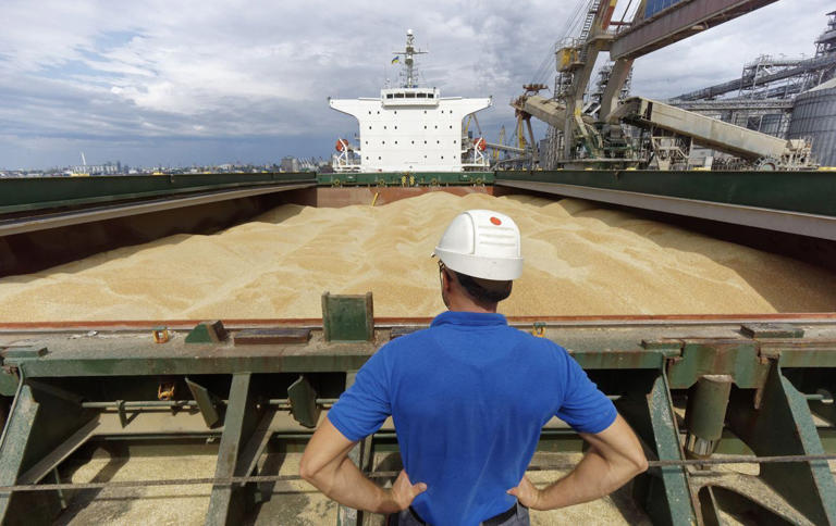 Ship carrying stolen grain rejected by Israel now heading toward ...