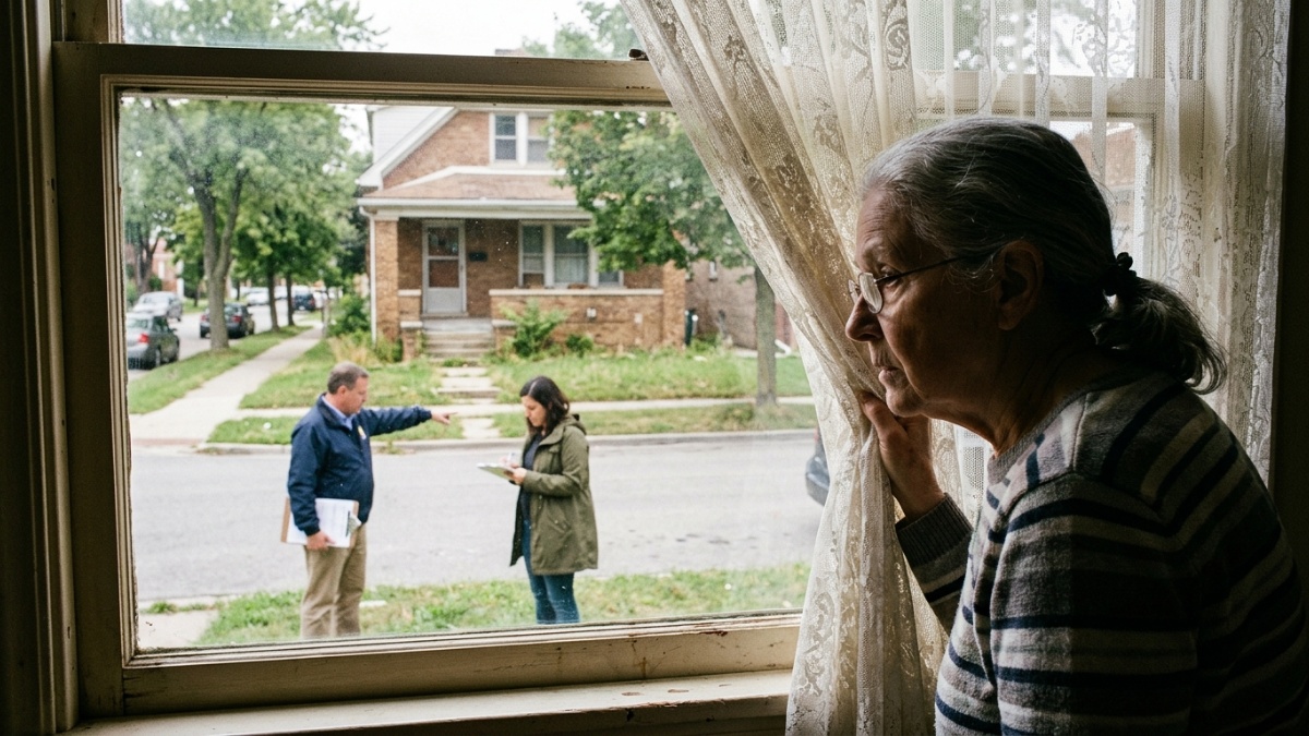 The neighbor who had watched my house while we were away called to ask ...