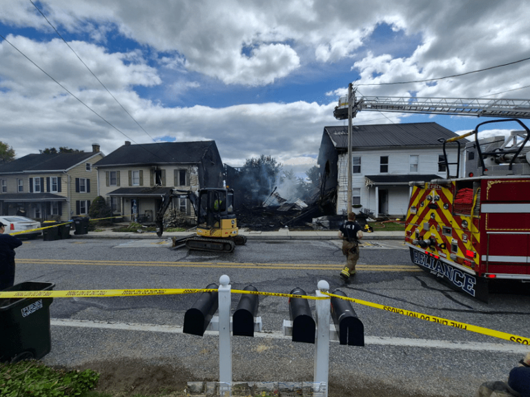 Fire levels York County home