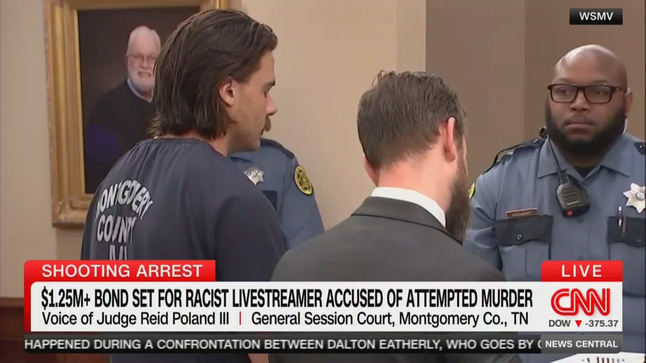 Watch his reaction: Racist streamer's face sinks after bond set at $1. ...