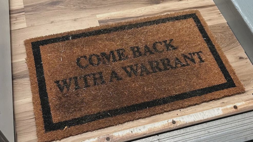 Warwick man with 'Come back with a warrant' doormat faces multiple drug ...