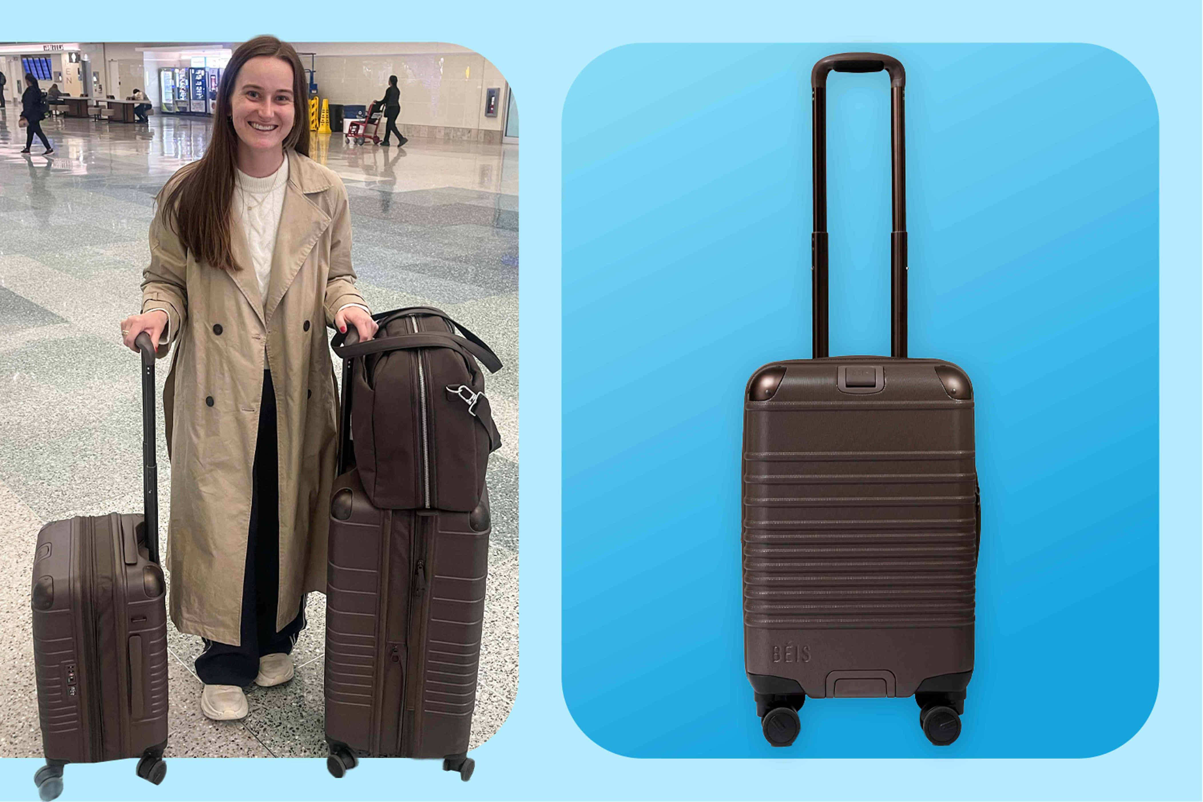 I relied on the new Béis luggage collection for a 2-week, 8-city ...