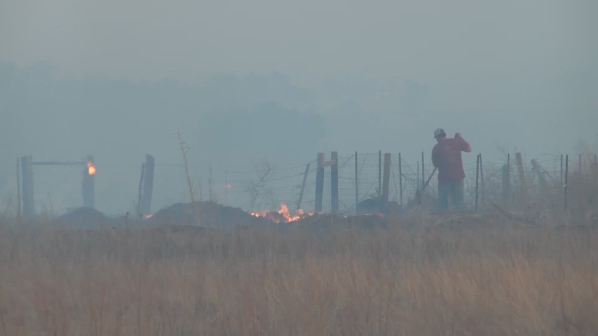 Wildfires scorch Texas Panhandle
