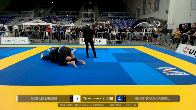 Massimo Sabatini vs Gianni Scarpa Gregorj 2026 UIJJ Italian BJJ Open