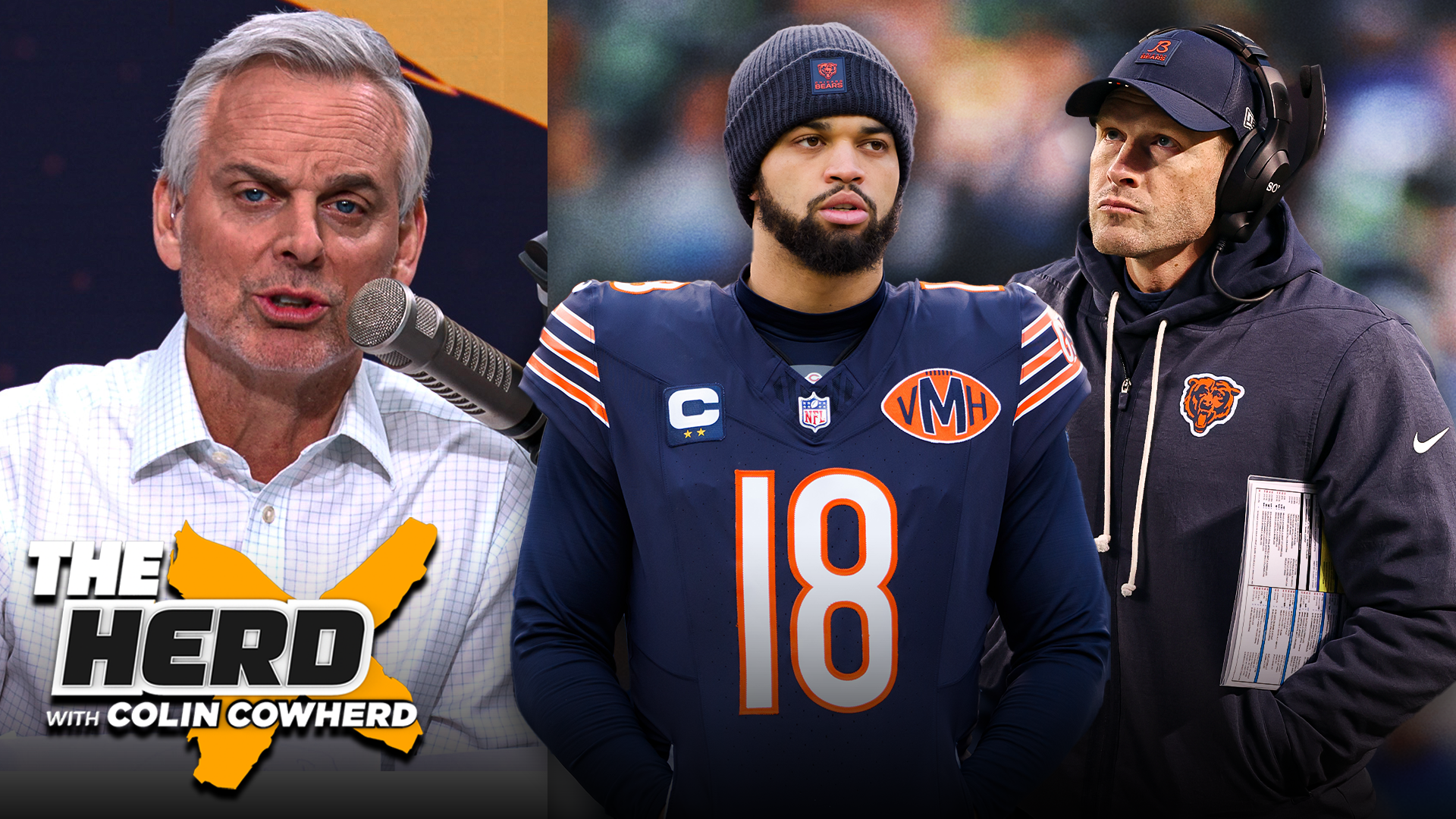 Colin Cowherd pushes back on Chicago Bears 2026 schedule: 'It's no ...