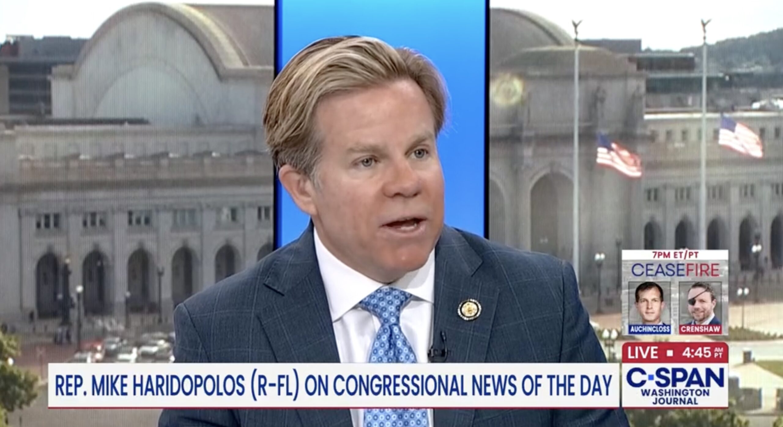 C-SPAN caller asks GOP congressman why Republicans ‘parrot Trump’s ...