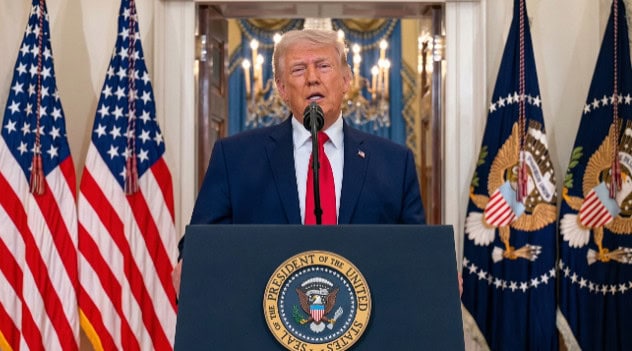 Trump labels Iran war reporting ‘treasonous’ in mid-air clash with New ...