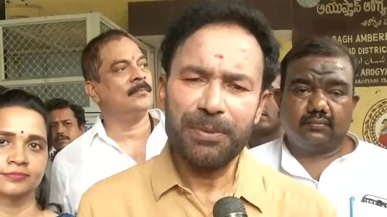 Fuel price hike due to global issues, not Modi: G Kishan Reddy
