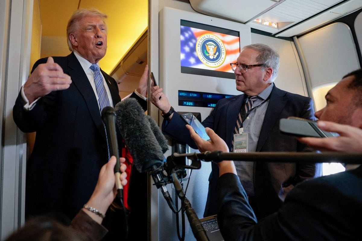 Trump calls reporter 'fake' over Iran war reporting