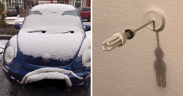 28 times people experienced pareidolia in the most unexpected places