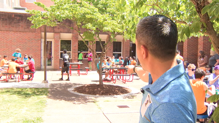 Community came together to fund new courtyard space at Gresham Middle ...