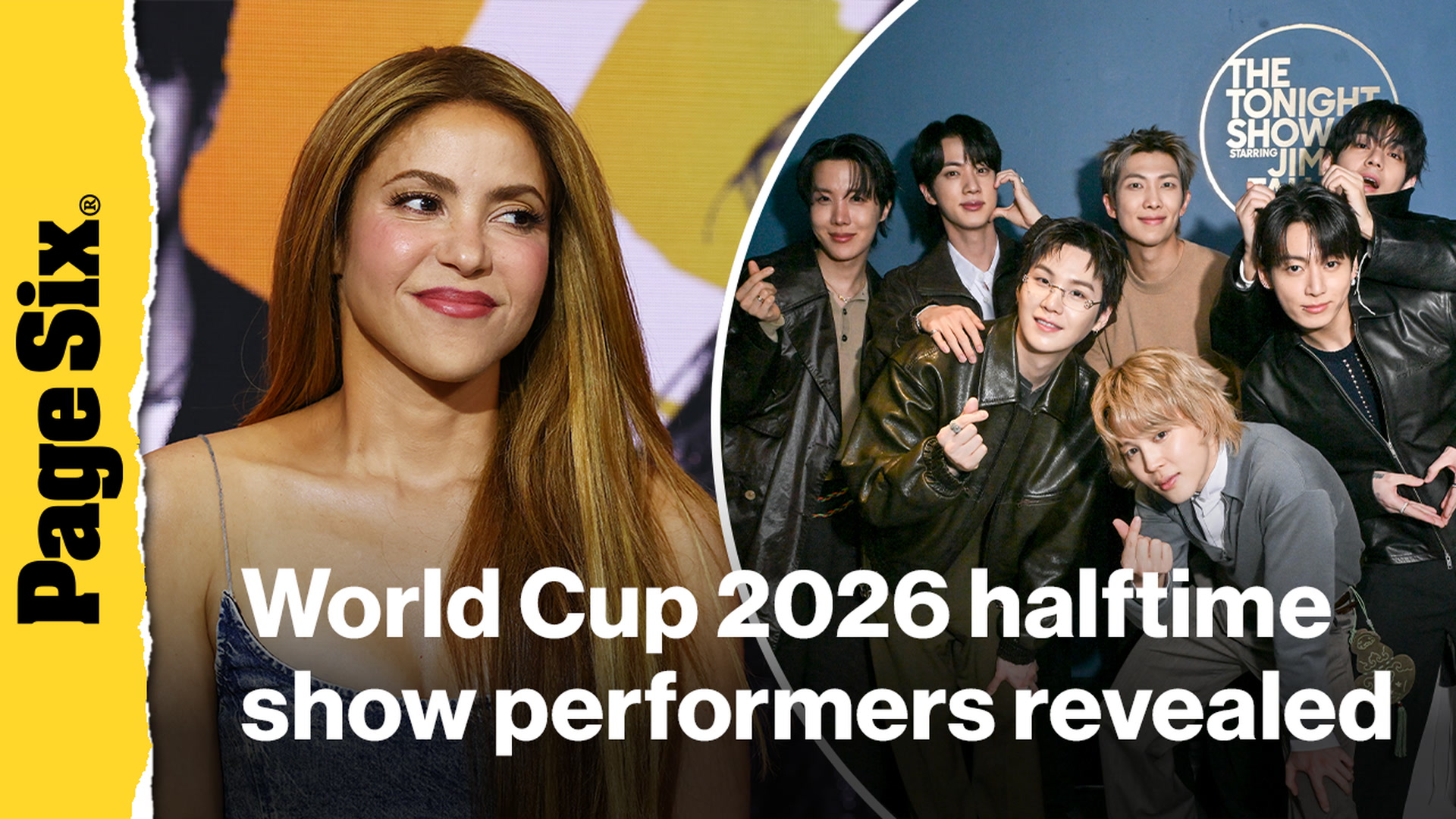 BTS, Madonna and Shakira announced for first-ever halftime show at FIFA ...