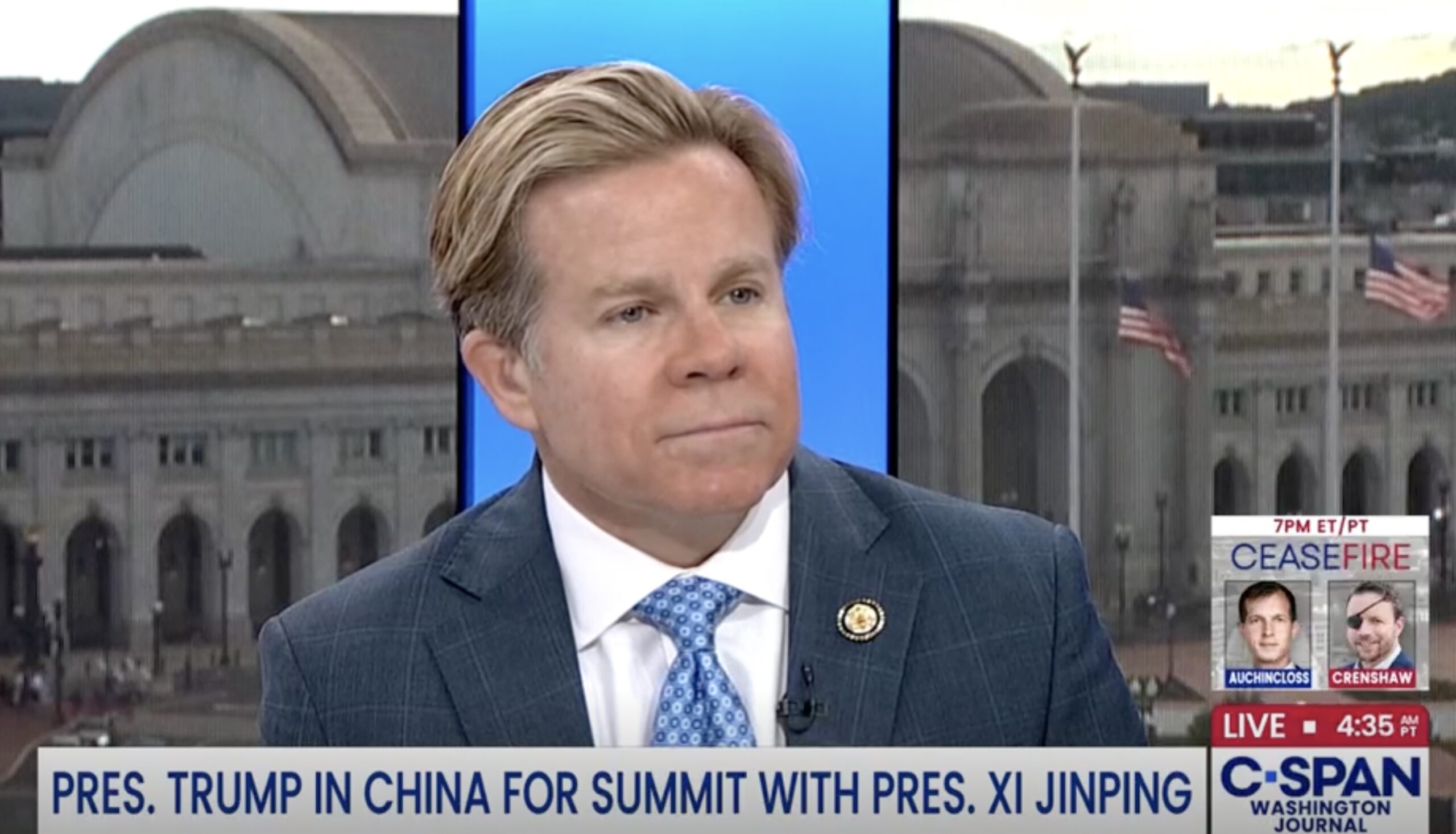 C-SPAN caller hammers House Republican on Trump ‘acting like he’s Jesus ...