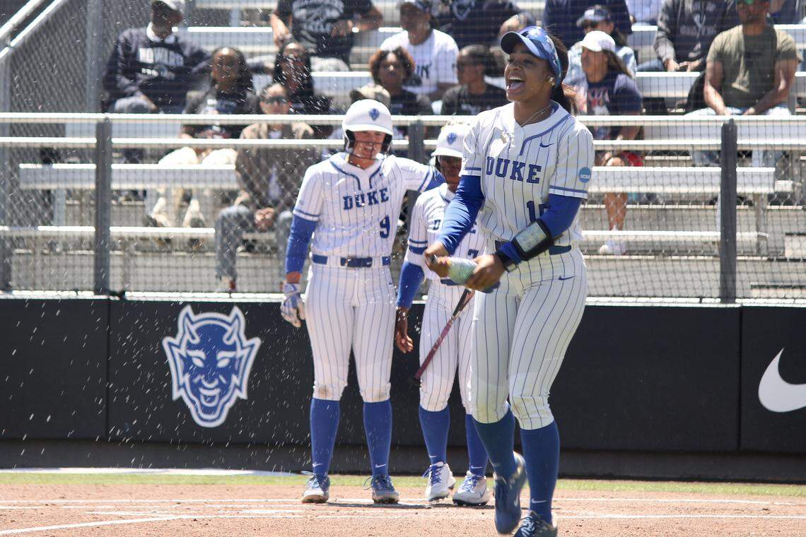 Duke softball peppers Howard with home runs in NCAA Tournament regional win