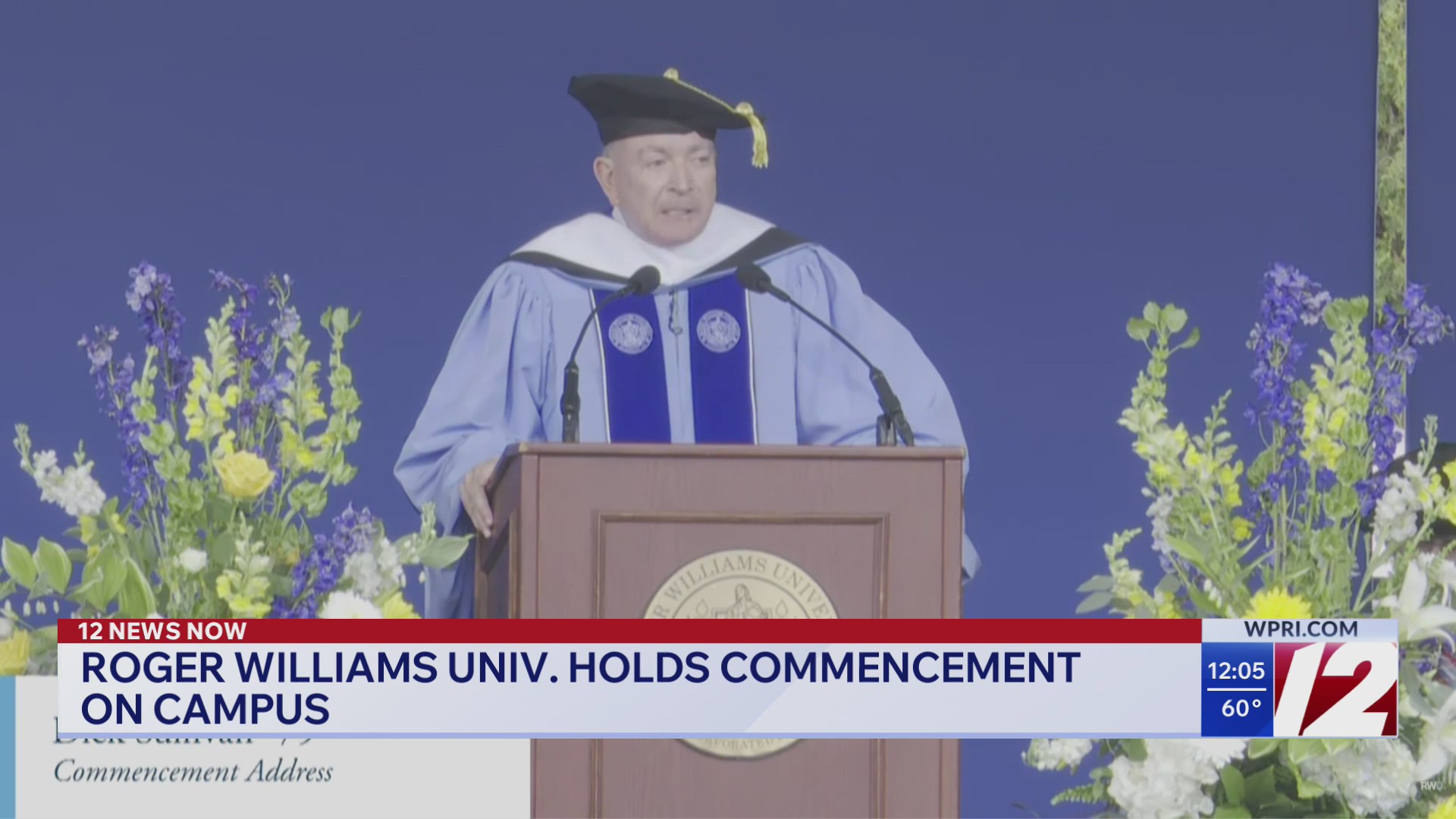 Roger Williams University holds commencement ceremony