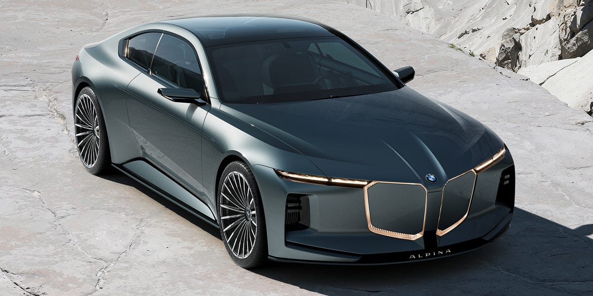 The vision BMW Alpina concept imagines a stunning grand tourer for the ...