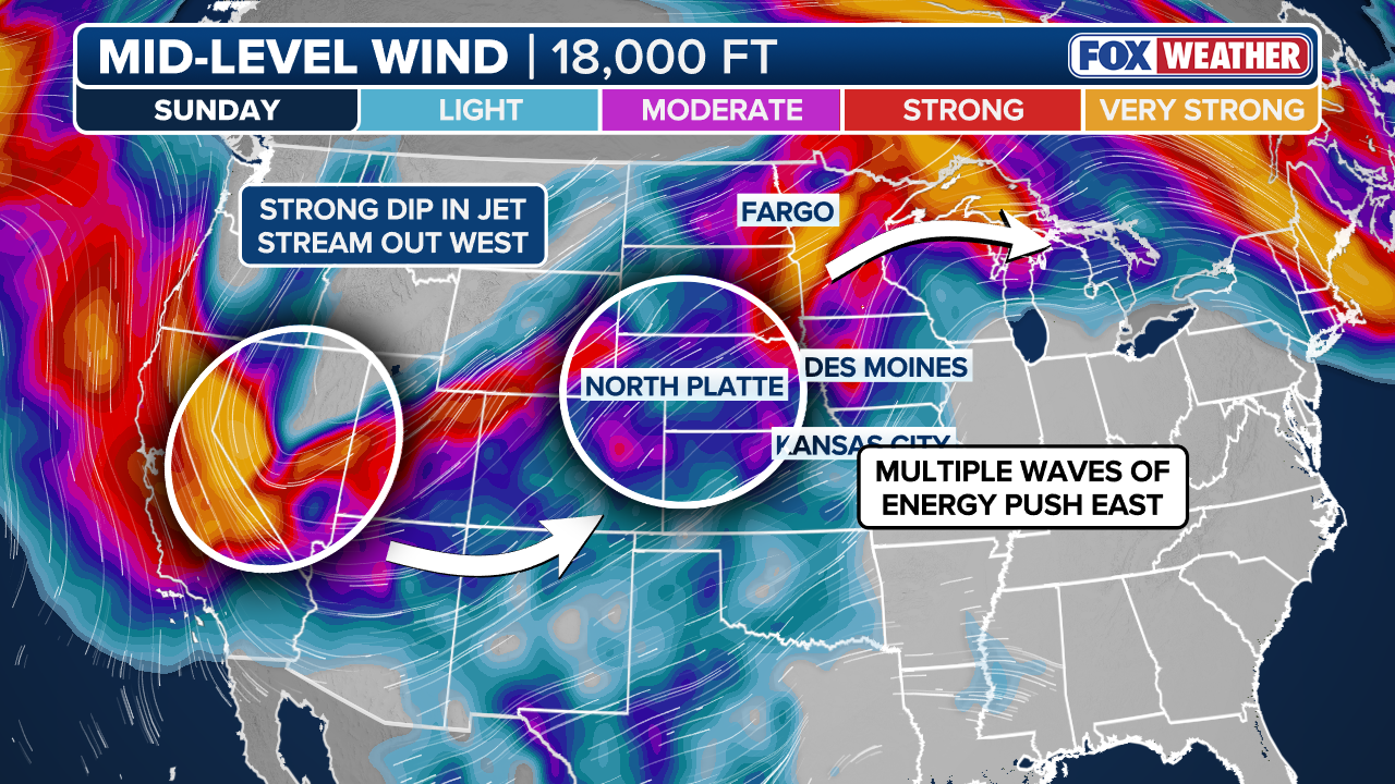 Rounds of severe storms continue across central US into early next week ...