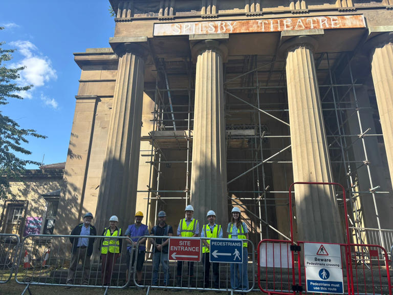 Heritage at risk works completed at Spilsby Sessions House