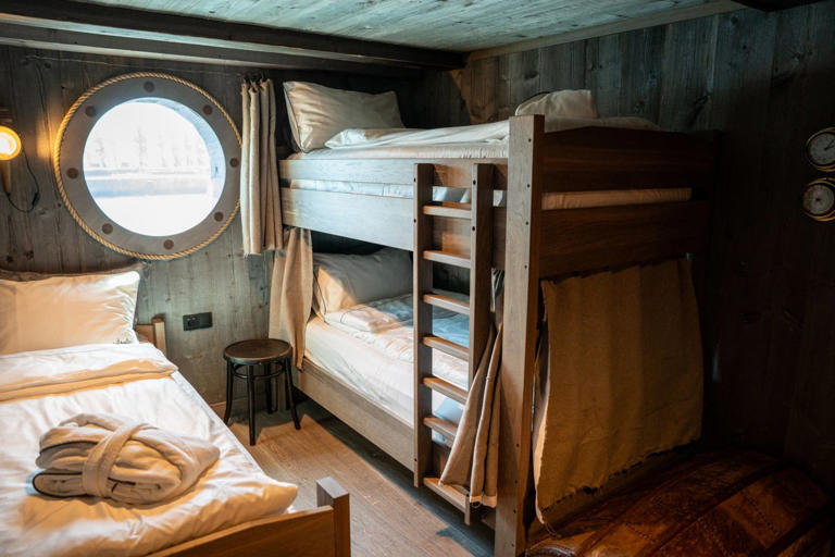 Sleep like it’s 1896 in this old-style expedition cruise cabin