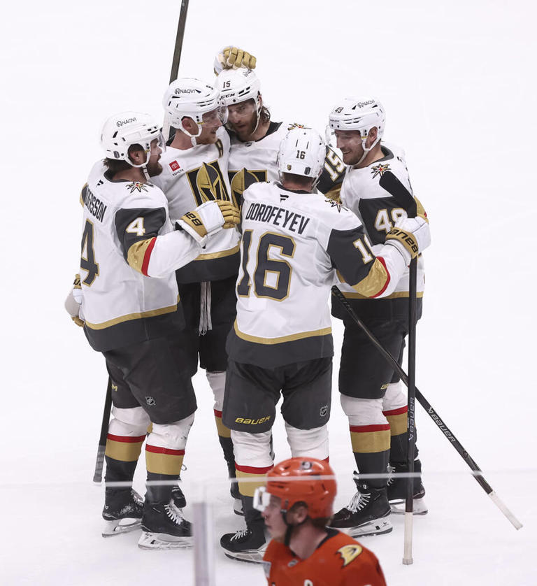 Golden Knights head to conference final after downing Ducks in Game 6 ...