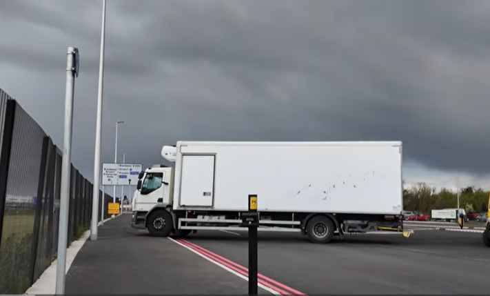 HGV nightmare on brand new Blackpool Airport Enterprise Zone road