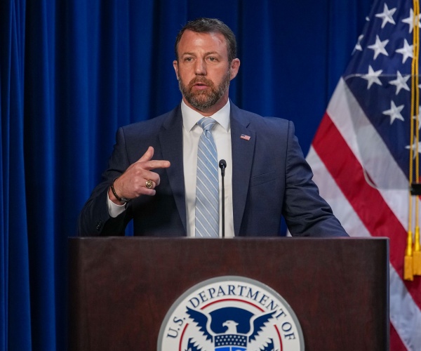 Sec. Mullin reviews DHS spending, Noem-era policies
