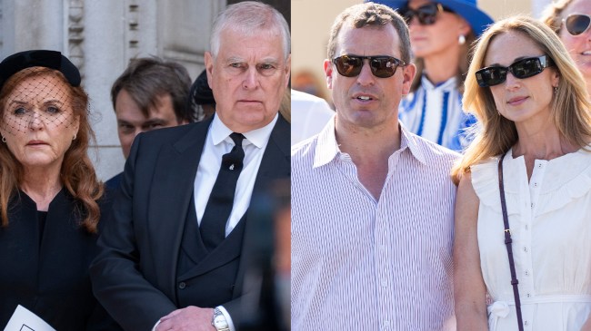 Why weren't Prince Andrew & Sarah Ferguson invited to Peter Phillips ...