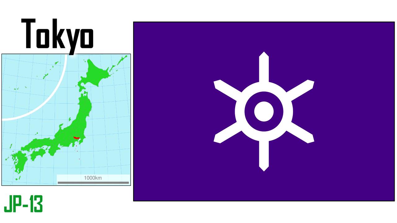 Flags of the prefectures in Japan
