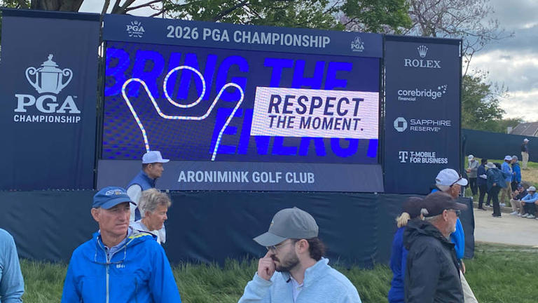This is the correct way to cheer at the PGA Championship, according to ...