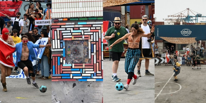 Coppa Pizzeria, un labirinto che ha ospitato il torneo di calcio più ...