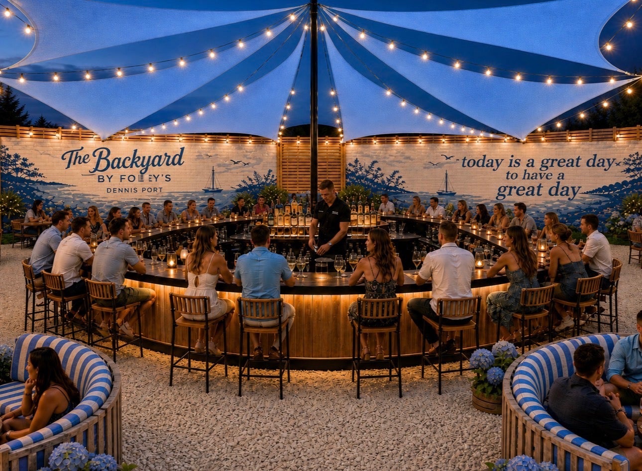 A first look at the massive outdoor bar coming to Cape Cod this summer