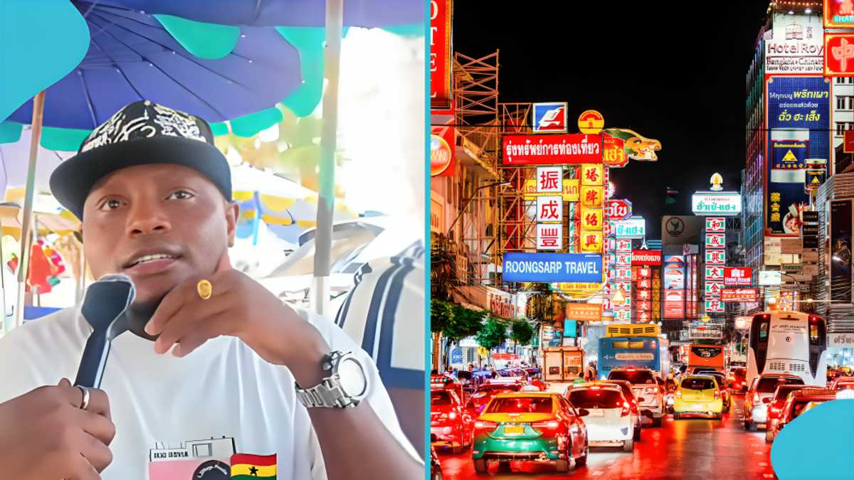 Ghanaian man delights as he relocates to Thailand to seek greener ...