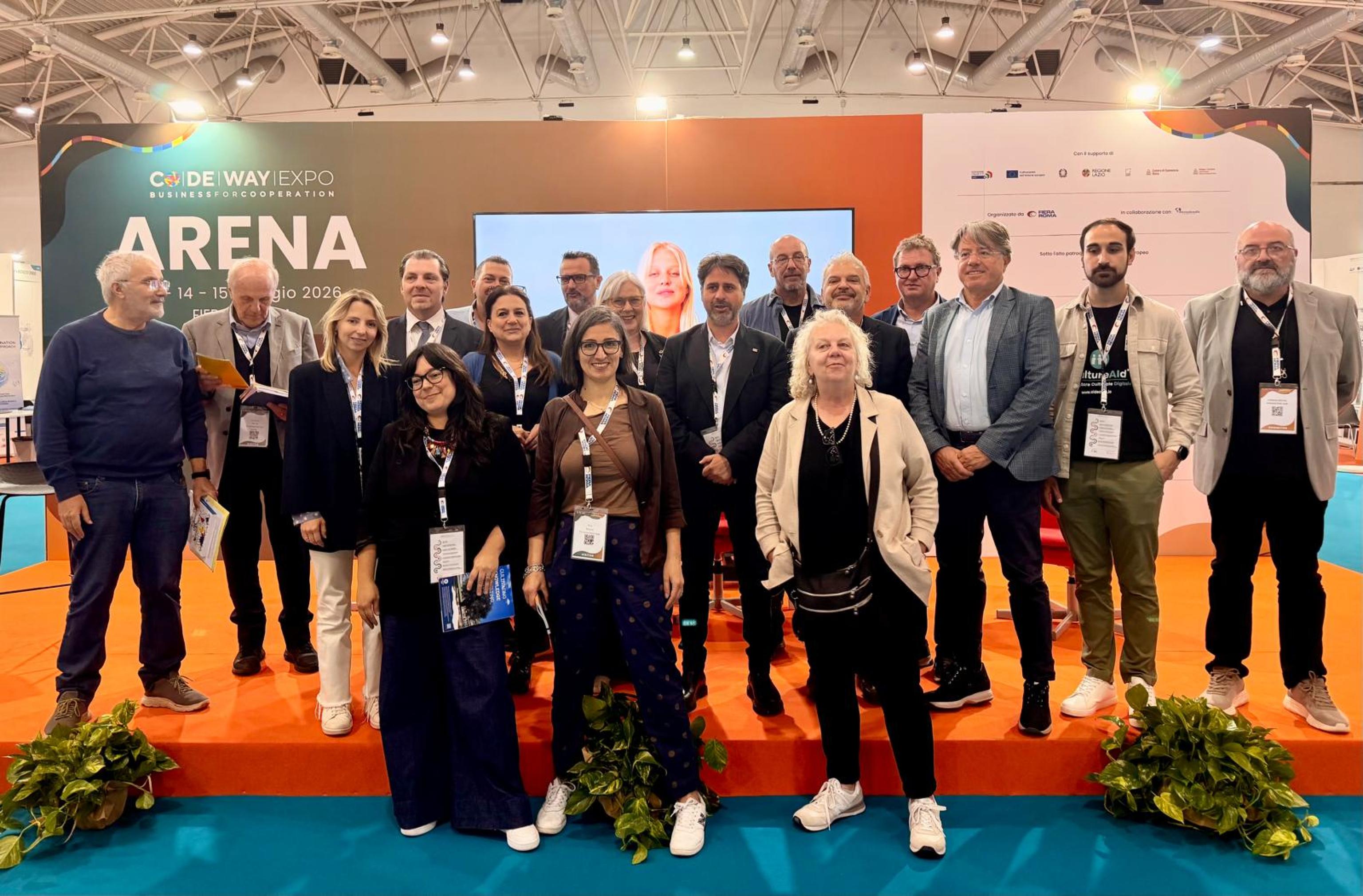 Cooperazione, l'Umbria a Codeway Expo con il suo modello