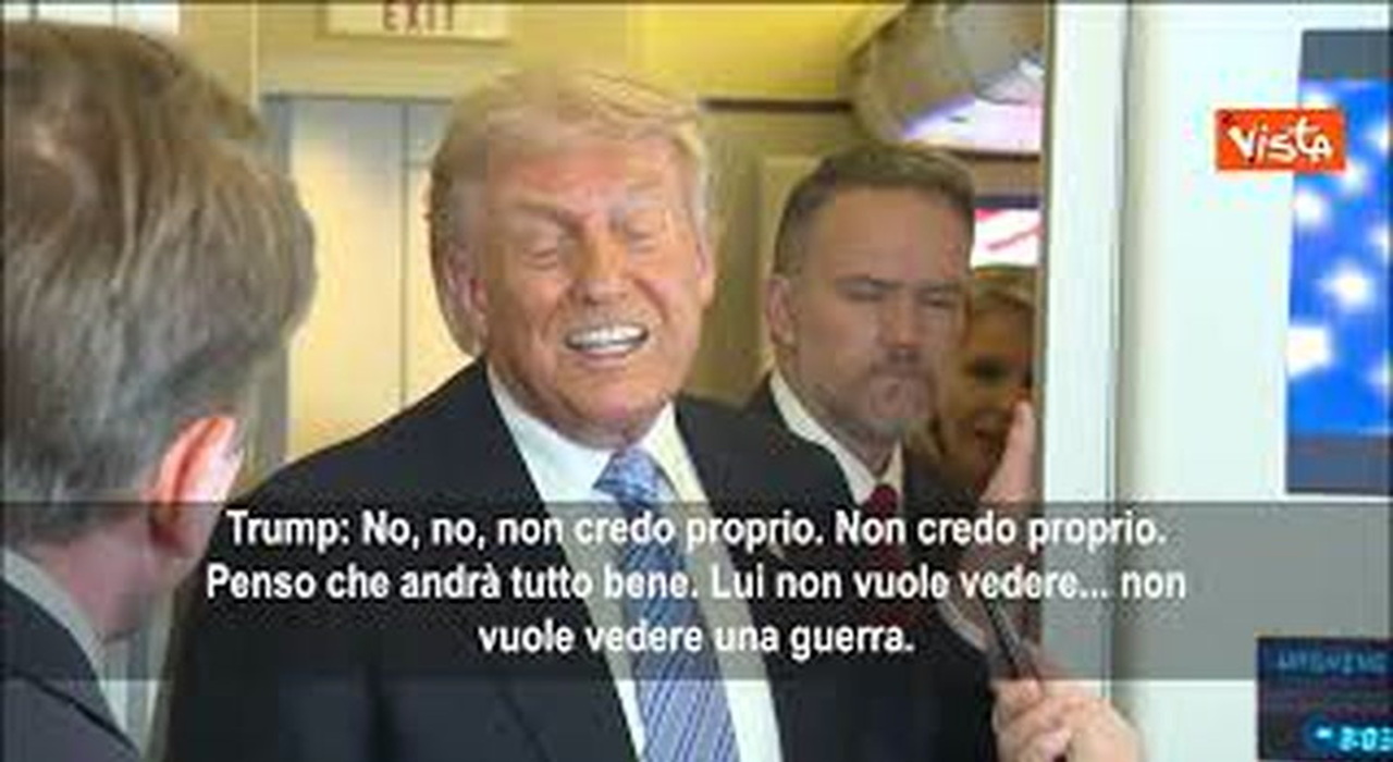 Trump: Non credo proprio ci sarà un conflitto a Taiwan