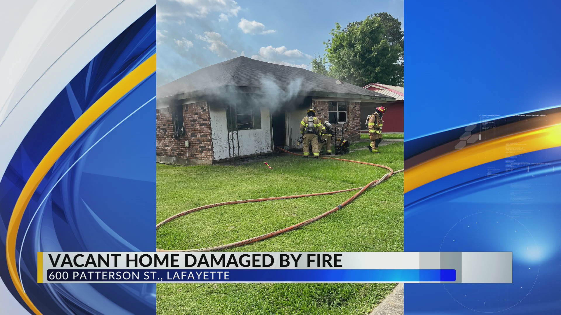 Fire damages vacant Lafayette house