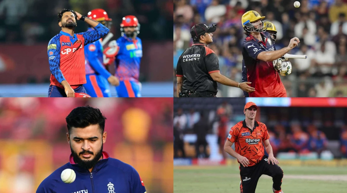 IPL 2026: Full list of code of conduct breaches and over-rate penalties