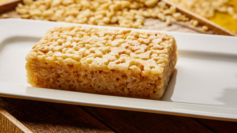 Homemade Rice Krispies treats become infinitely better with one extra step