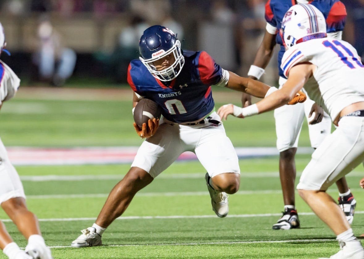 LCA football's Caiden Bellard embracing the spotlight after breakout season