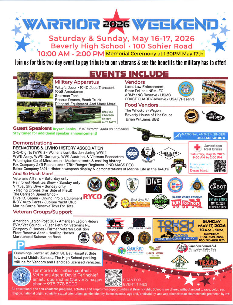 Beverly Warrior Weekend to feature Black Hawk helicopter landings