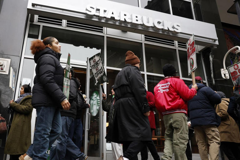 Starbucks announces plan to lay off 300 employees across United States