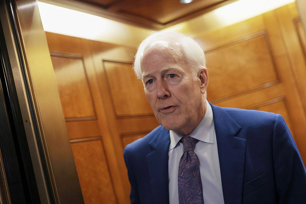 Sen. John Cornyn defends conservative record in Texas US Senate runoff