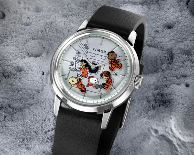 Timex’s new affordable Snoopy space watch boasts a quirky retro feature