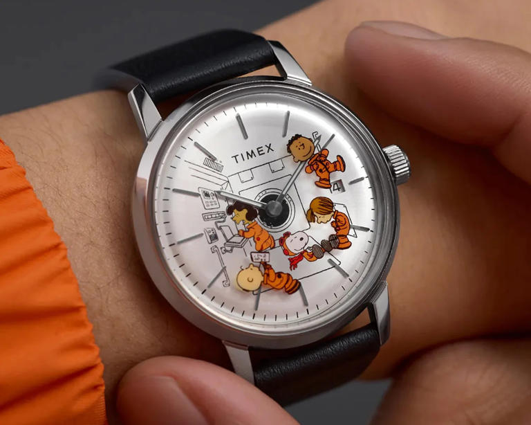 Timex’s new affordable Snoopy space watch boasts a quirky retro feature