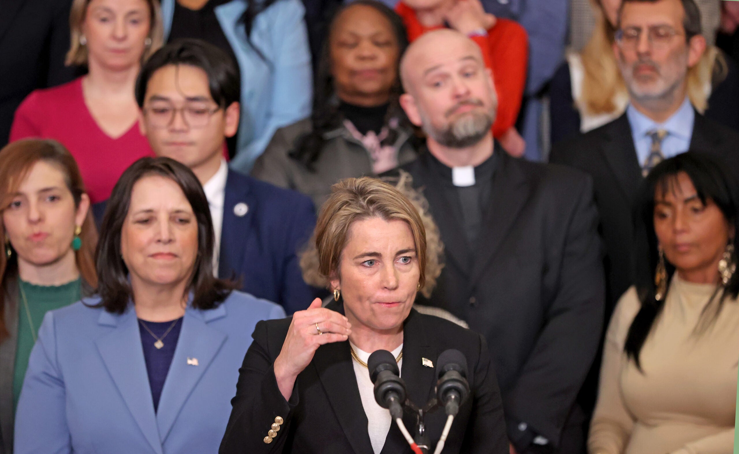 Healey refuses to alter RMV policy that denies undercover license ...